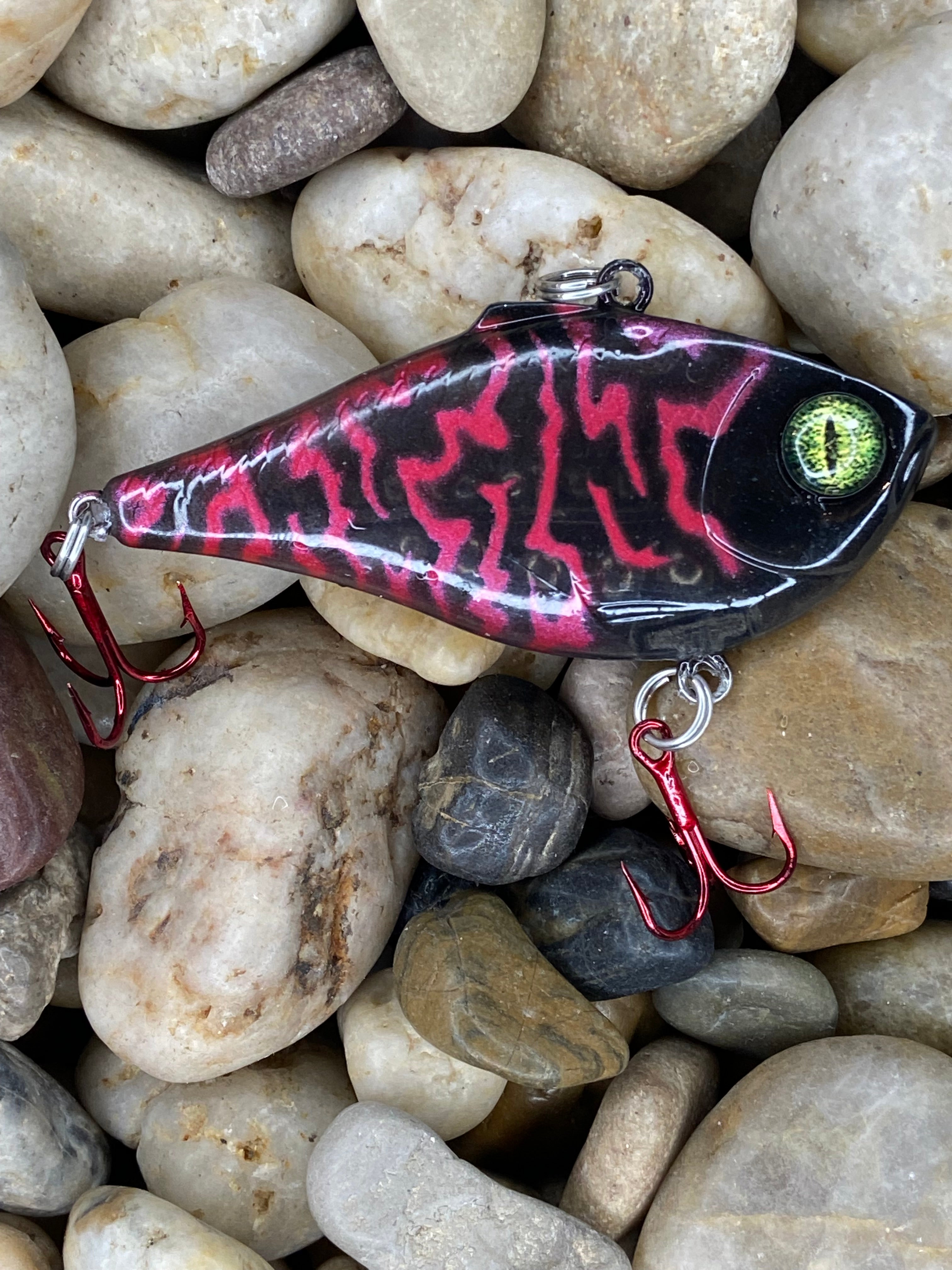 Prairie Blackout - Red – Prairie Custom Rods and Lures